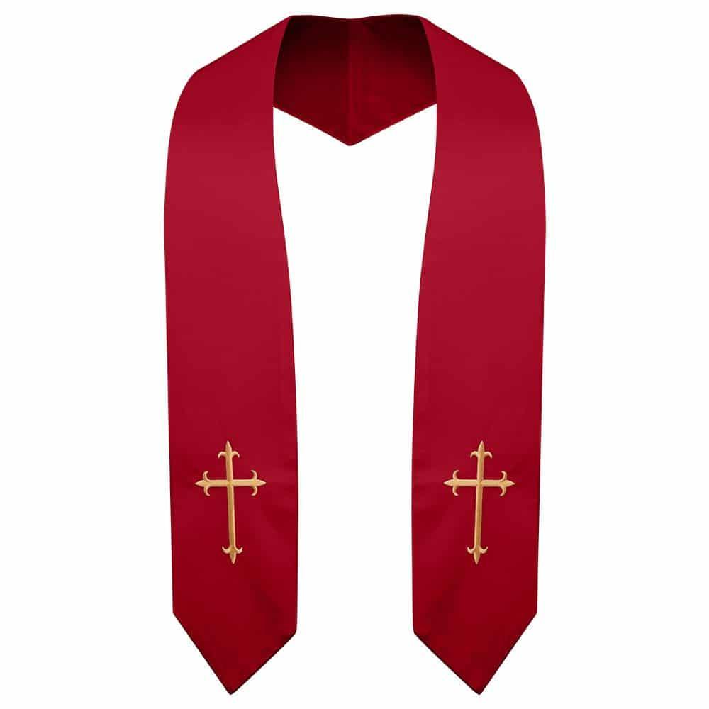 Red Classic Choir Stole – Choir On